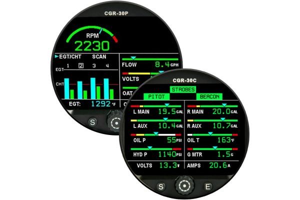 CGR-30P & CGR-30C Primary 4-Cylinder Engine Monitor Combo - Jet ...